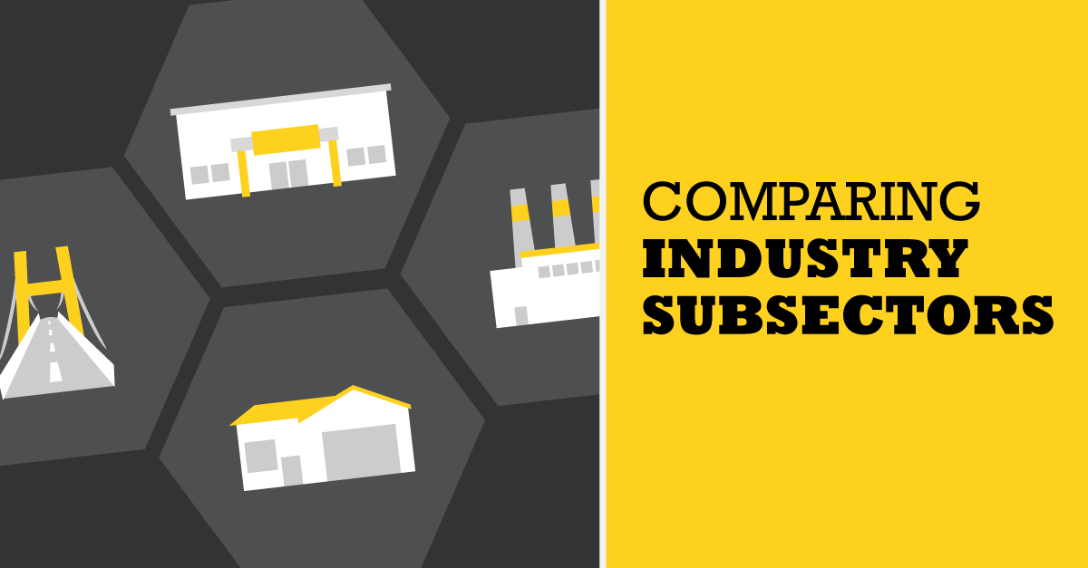 Comparing Construction Industry Sectors