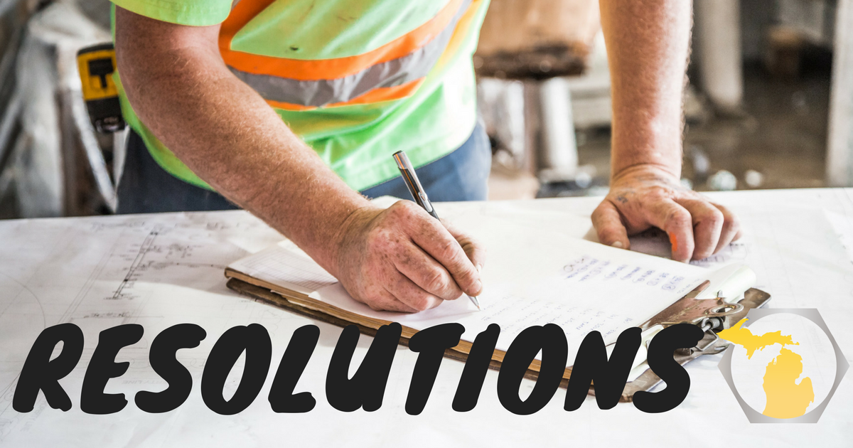 New Year's Resolutions for the Construction Industry